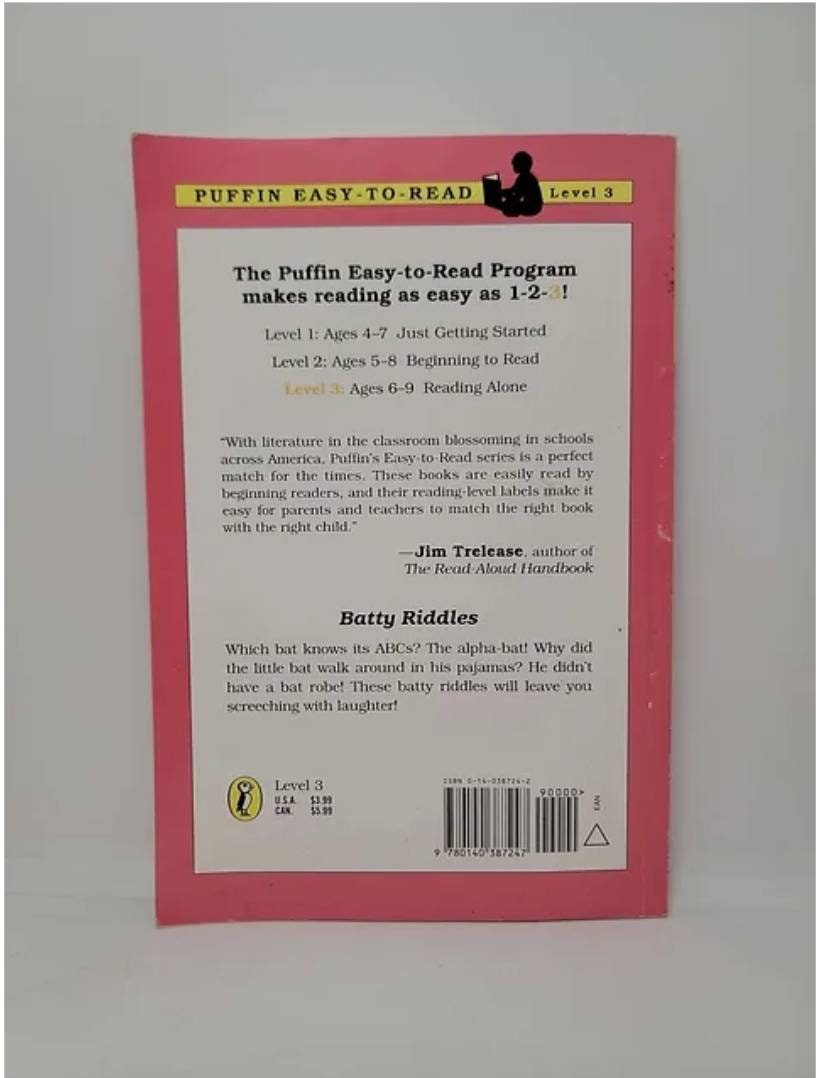 Batty Riddles: Level 3 easy-to-read, Puffin Paperback September 1, 1997 ...