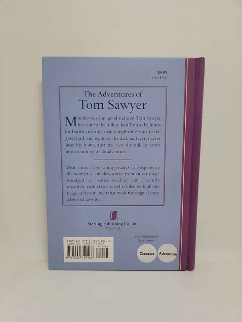 The Adventures of Tom Sawyer (classic Starts) Hardcover – Abridged ...