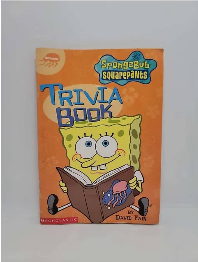 Trivia Book spongebob Squarepants Humor Books Paperback January 1, 2000 ...