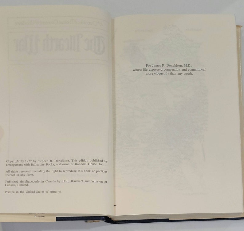 The Illearth War: an Epic Fantasy Hardcover – Vintage 1977 by Stephen R ...