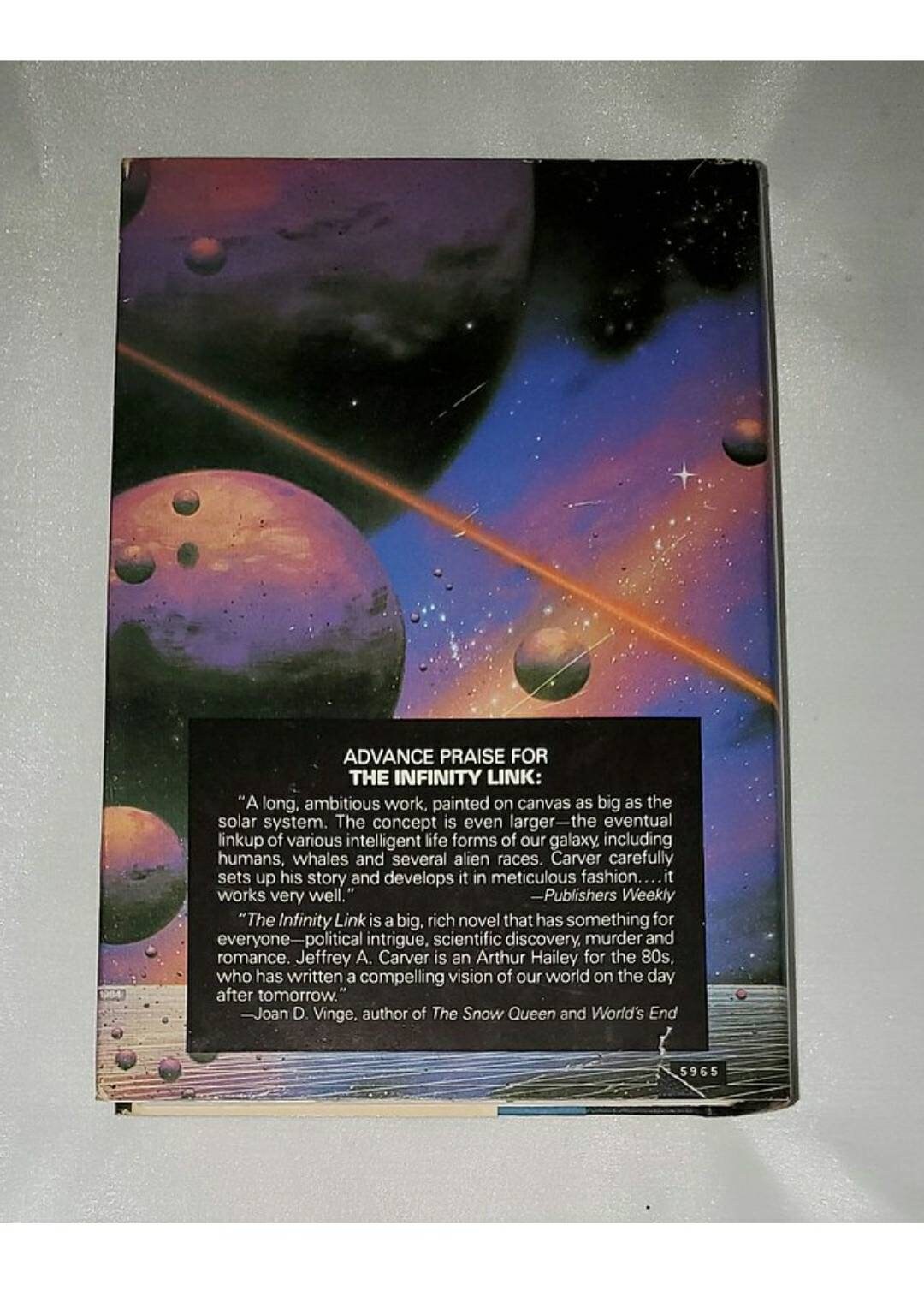 The Infinity Link by Jeffrey A. Carver - Hardcover 2015 - Etsy