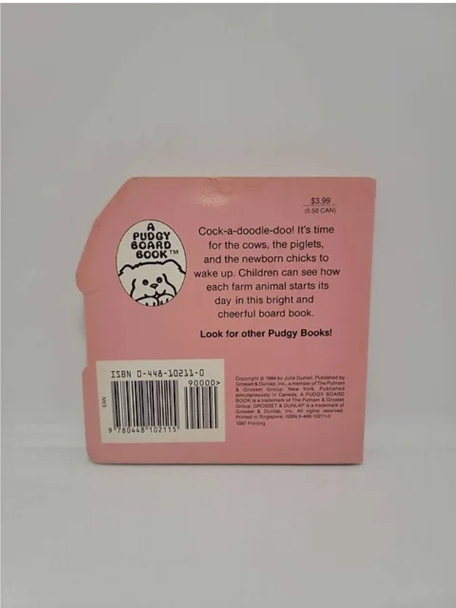 The Pudgy Book of Farm Animals (pudgy Board Books) Board Book – April 6 ...