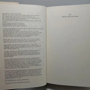 The Collected Plays of Neil Simon, Vol. II (volume 2) Hardcover ...