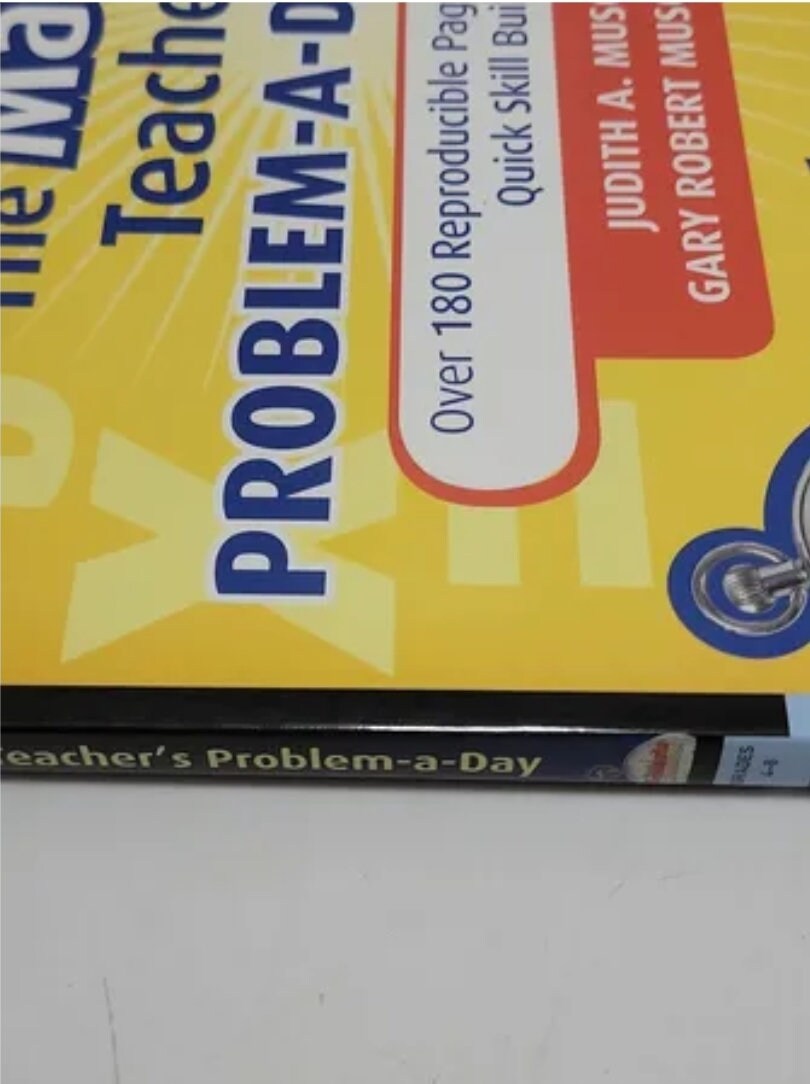 The Math Teacher's Problem-a-day: Over 180 Reproducible Pages of Quick ...