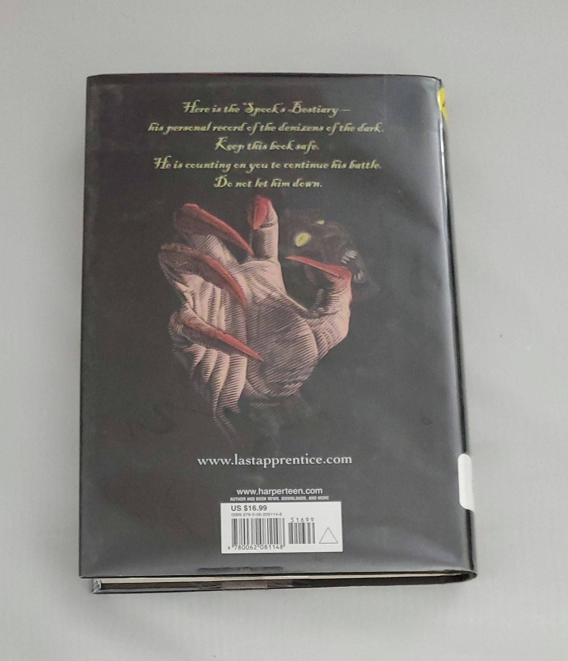 The Spooks Bestiary by Joseph Delaney Hardcover 2011 - Etsy