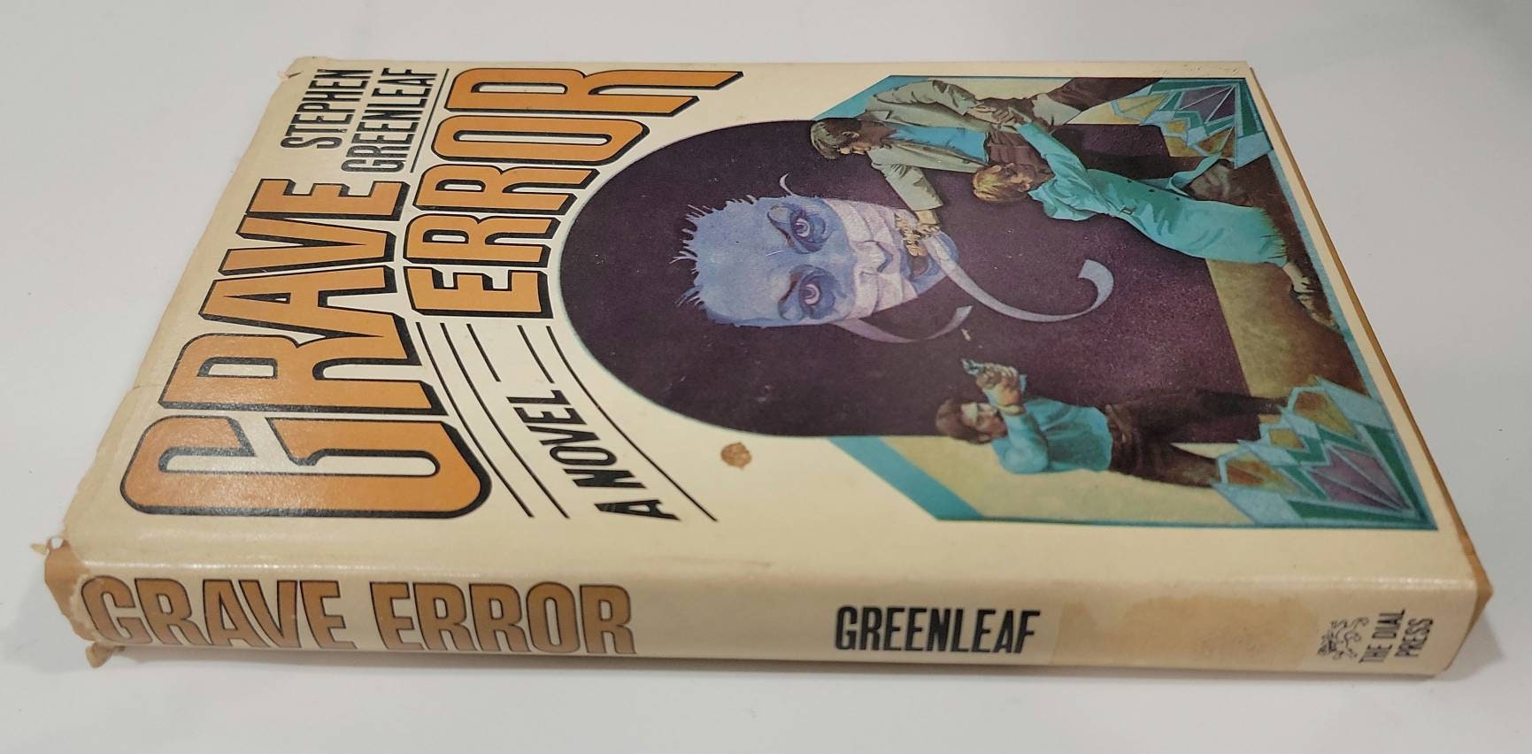 Grave Error by Stephen Greenleaf - Vintage Hardcover 1979 - Classic ...