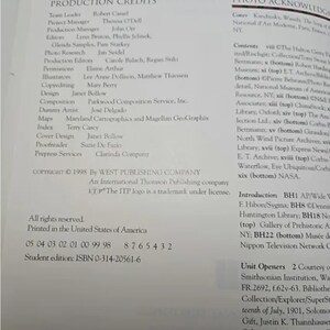 World History: the Human Odyssey, Student Text Student Text Hardcover ...