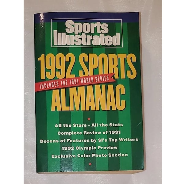 Sports Almanac - Etsy