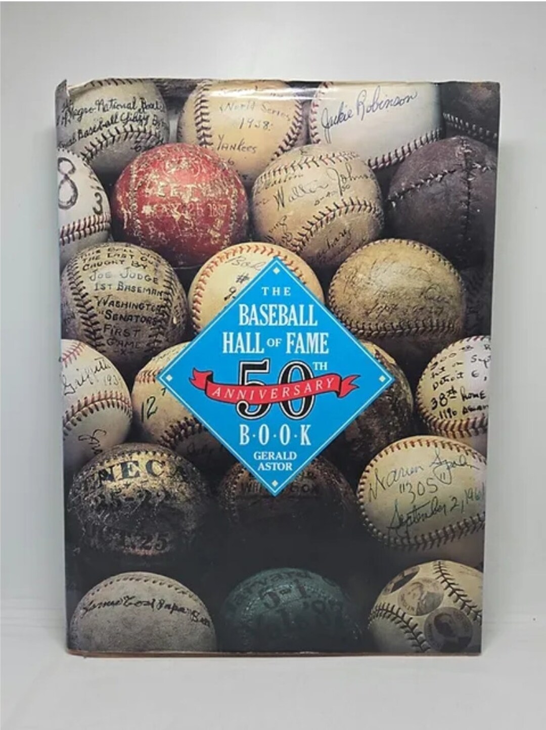 The Baseball Hall of Fame 50th Anniversary Book Hardcover – January 1 ...