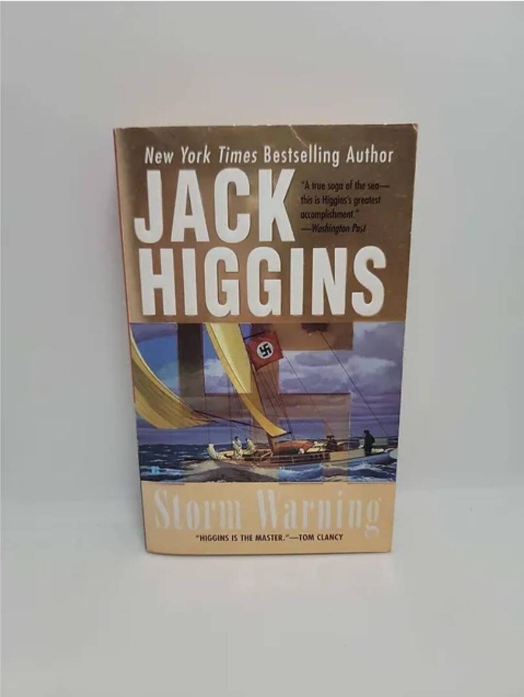Storm Warning by Jack Higgins - Only the Author of the Eagle Has Landed ...