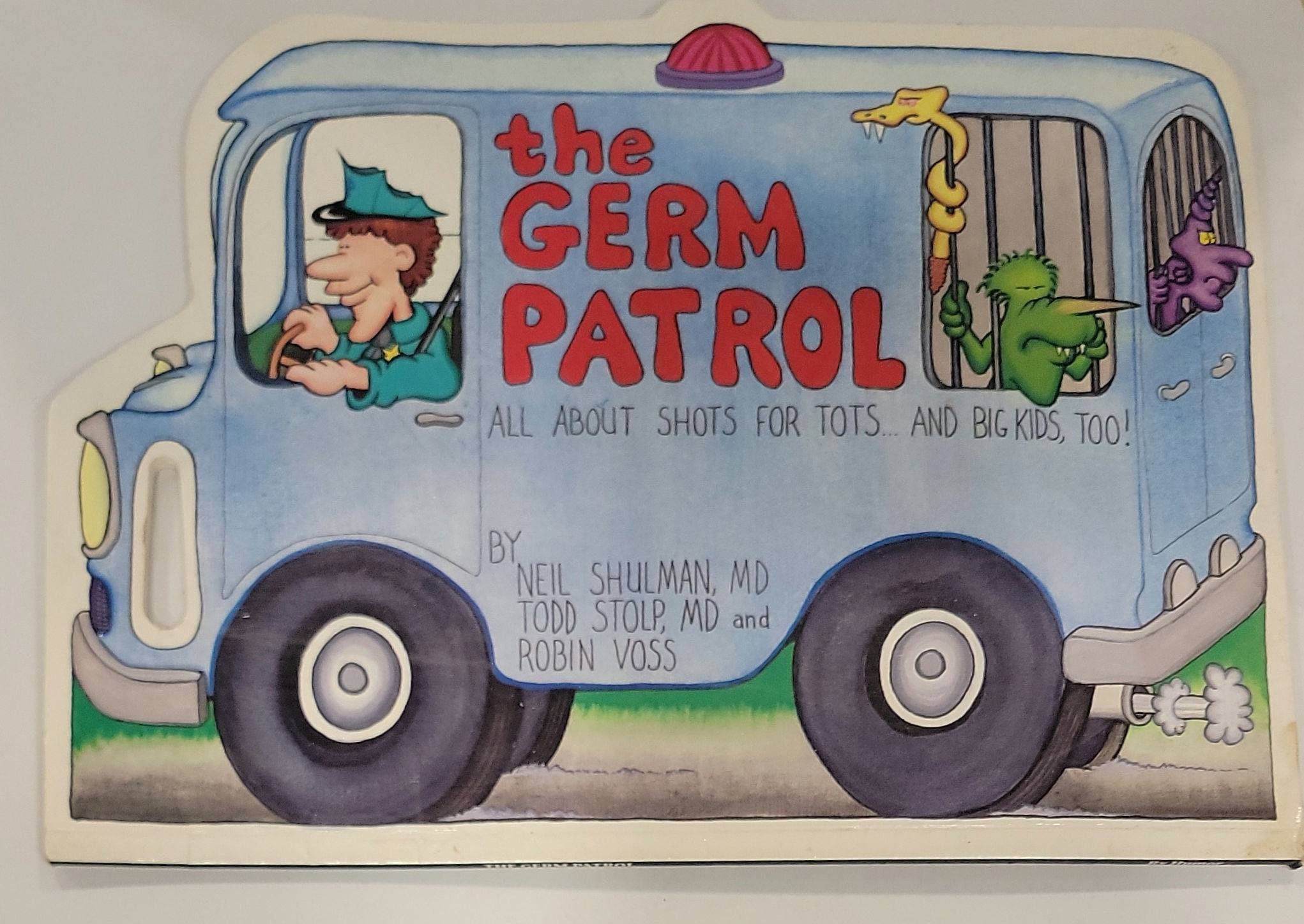 The Germ Patrol: All About Shots for Tots...... and Big Kids - Etsy