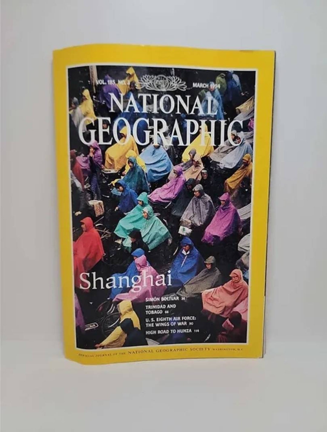 National Geographic Magazine, March 1994 (vol. 185, No. 3) Single Issue ...