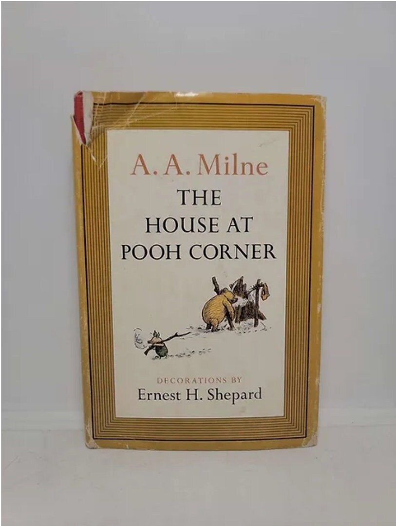 The House at Pooh Corner. With Decorations by Ernest H. Shepard ...