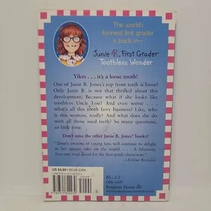 Junie B., First Grader: Toothless Wonder (junie B. Jones, No. 20 ...