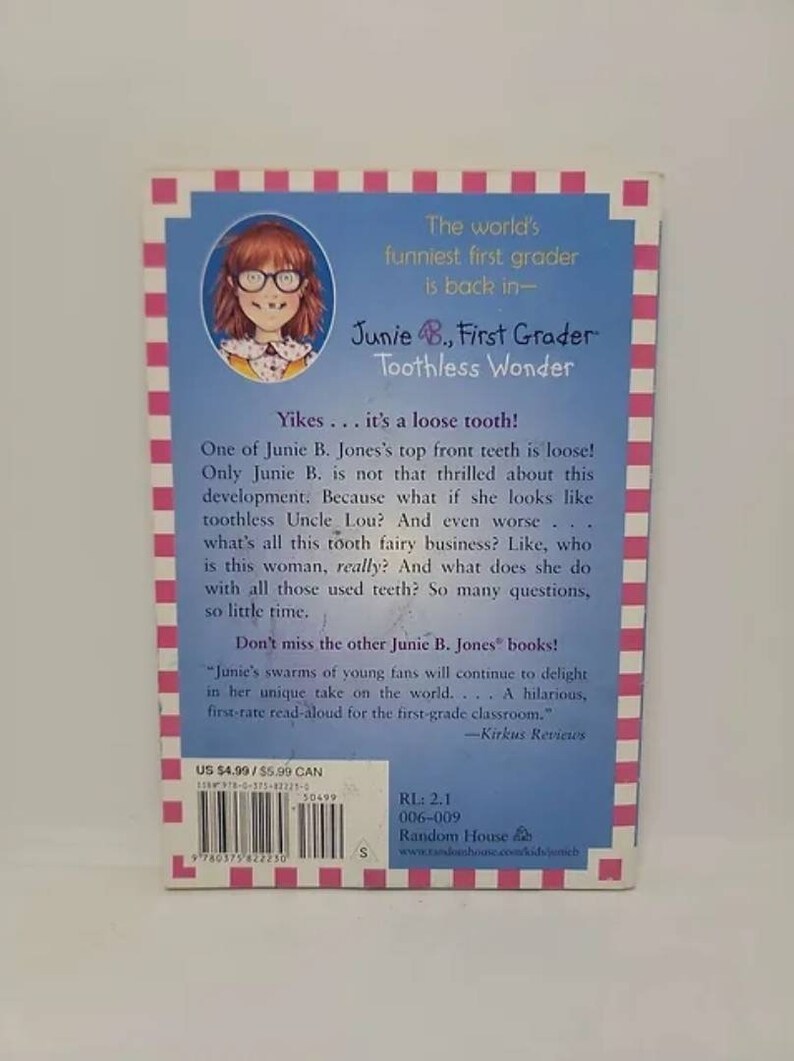 Junie B., First Grader: Toothless Wonder (junie B. Jones, No. 20 ...