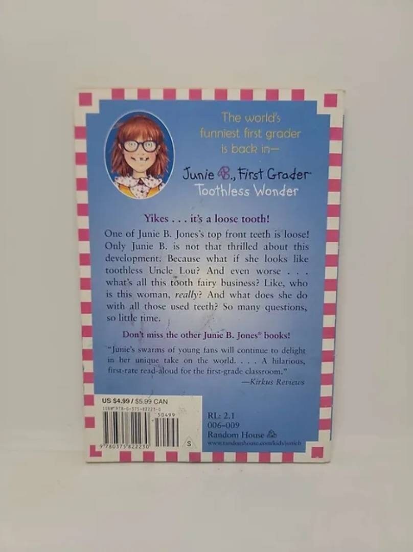 Junie B., First Grader: Toothless Wonder (junie B. Jones, No. 20 ...