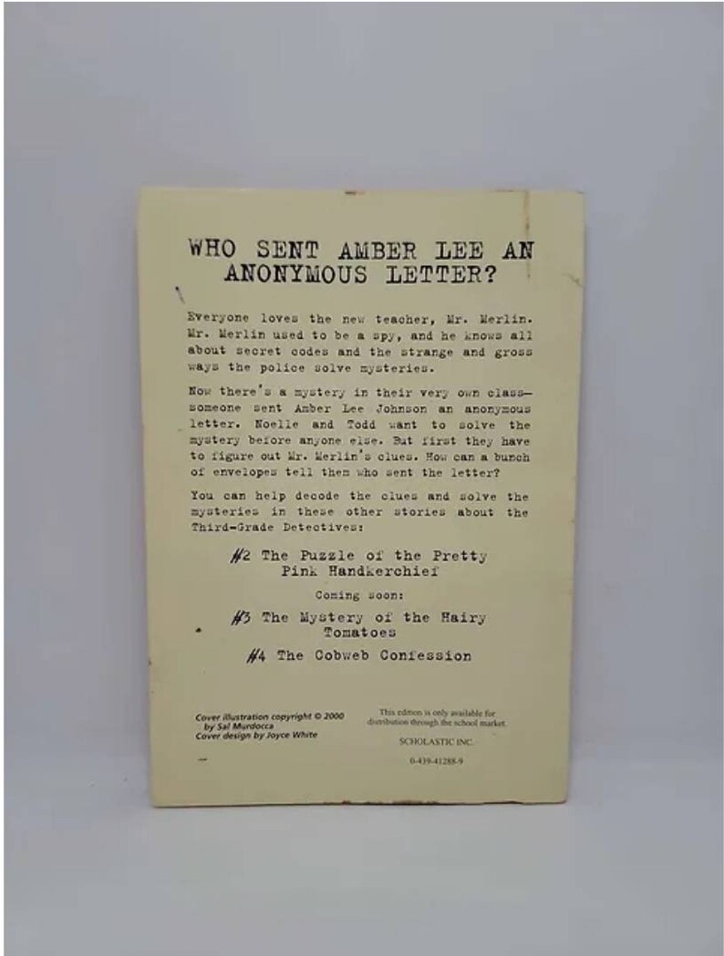 The Clue of the Left-handed Envelope third-grade Detectives - Etsy