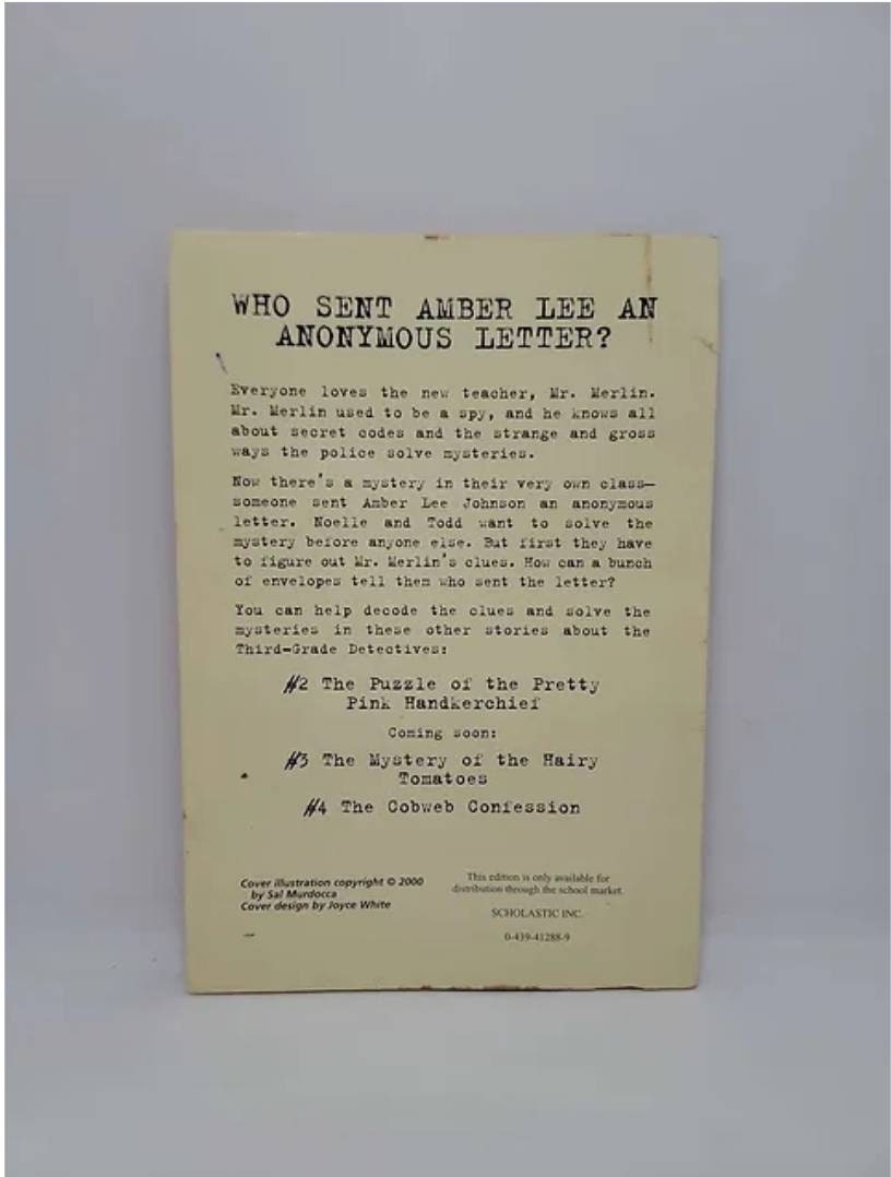 The Clue of the Left-handed Envelope third-grade Detectives 1 Paperback ...