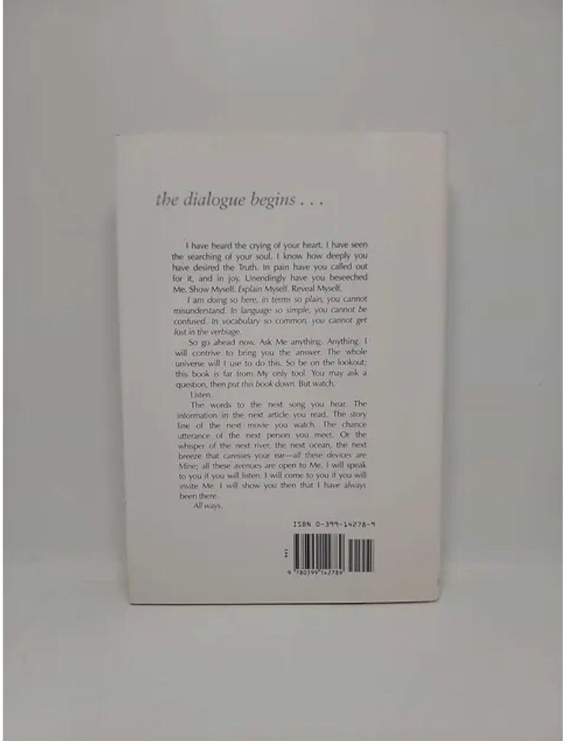 Conversations With God: an Uncommon Dialogue, Book 1 Hardcover October 29, 1996 by Neale Donald ...