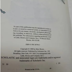 Arthur's Birthday (an Arthur Adventure) Paperback – Picture Book, April ...