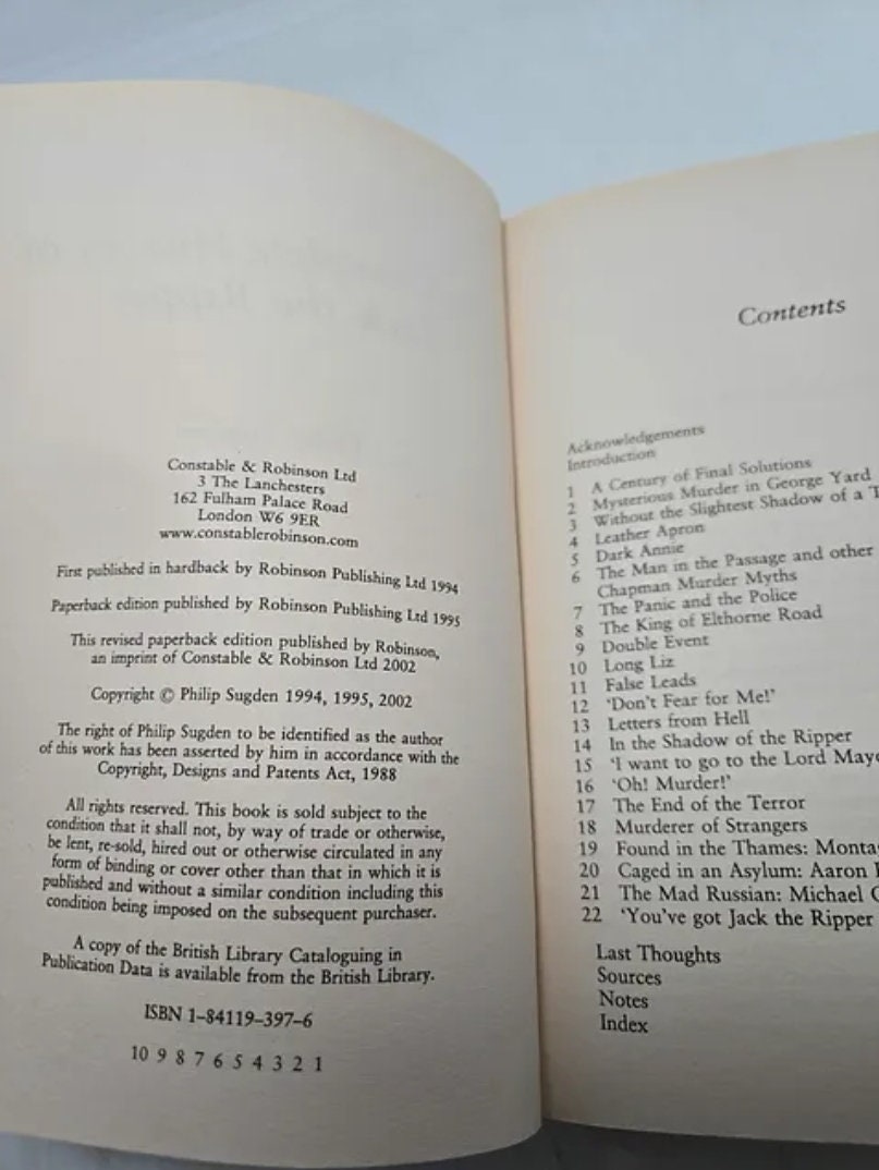 The Complete History of Jack the Ripper Paperback January 9, 2002 by ...
