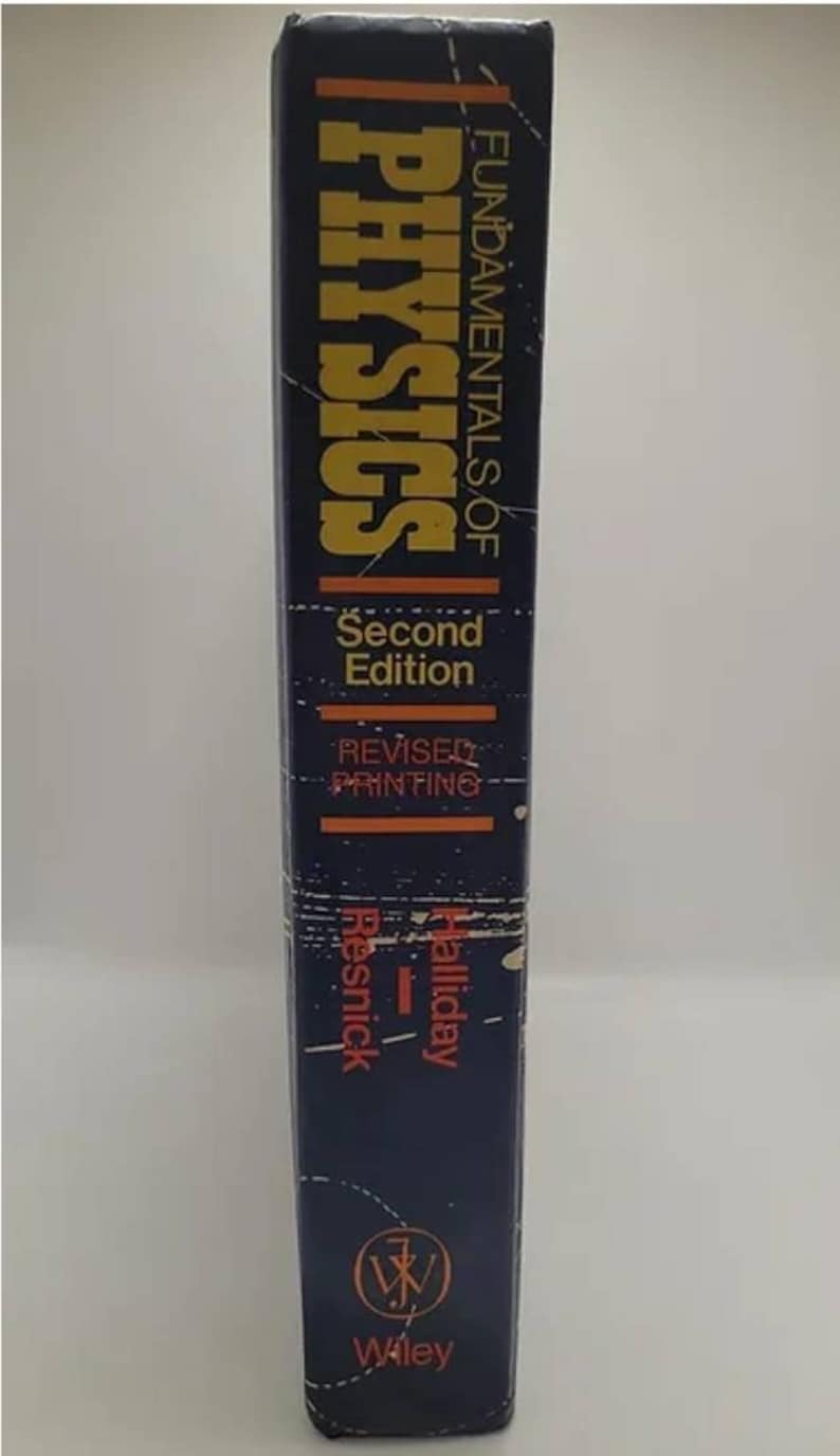 Fundamentals of Physics 2nd Edition by David Halliday (author), Robert ...