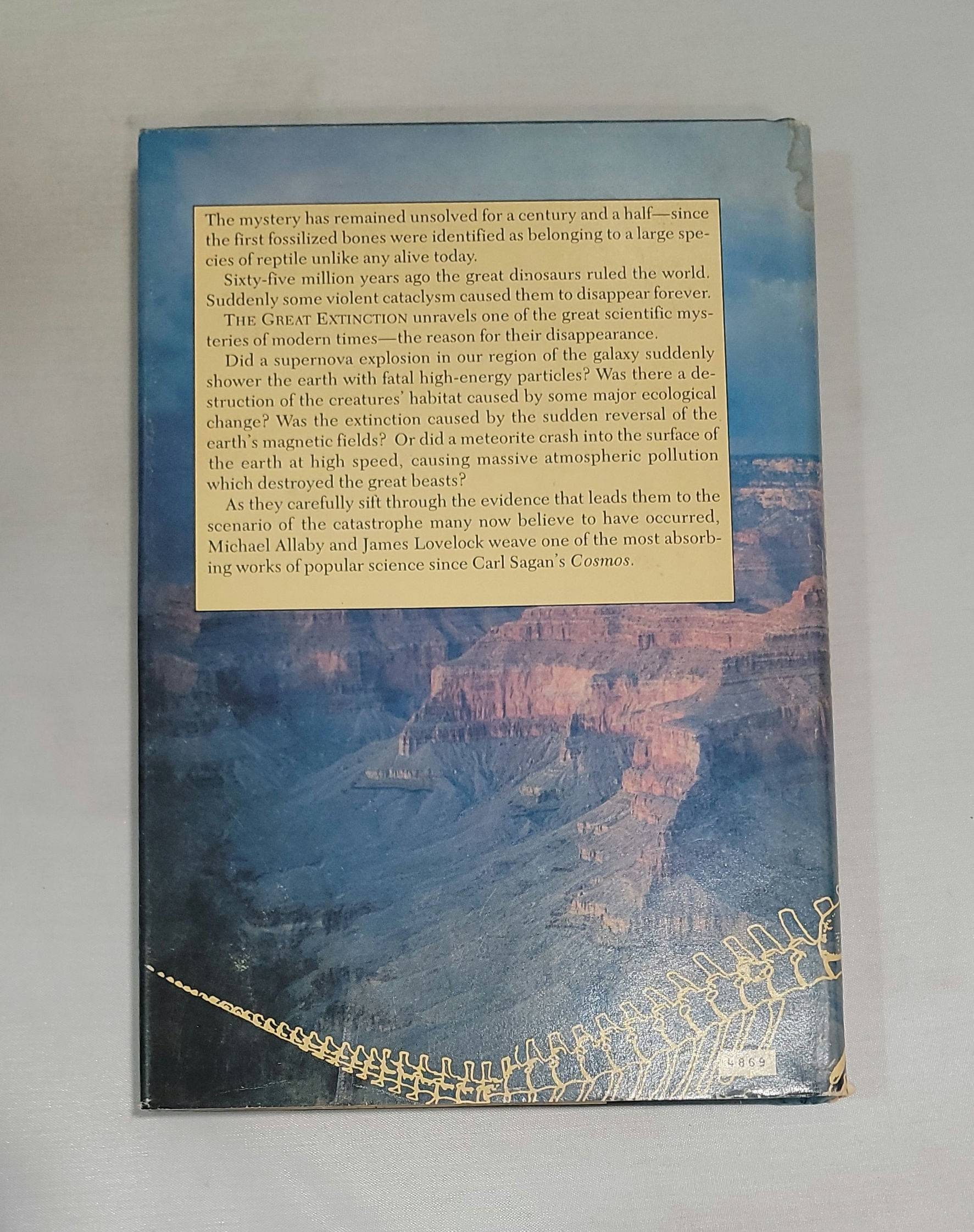 The Great Extinction by Michael Allaby and James Lovelock - Etsy