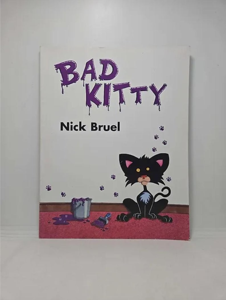 Bad Kitty Meets the Baby by Nick Bruel - Paperback - Etsy