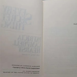 Every Secret Thing Hardcover – January 1, 1982 by Patricia Campbell ...