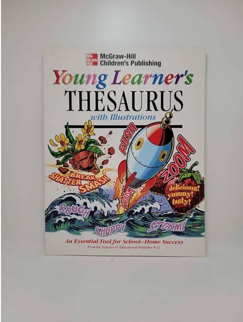 Young Learner's Thesaurus: With Illustrations Paperback - Etsy
