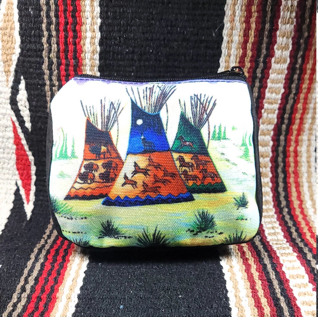 Colorful Tent Coin Bag - Etsy