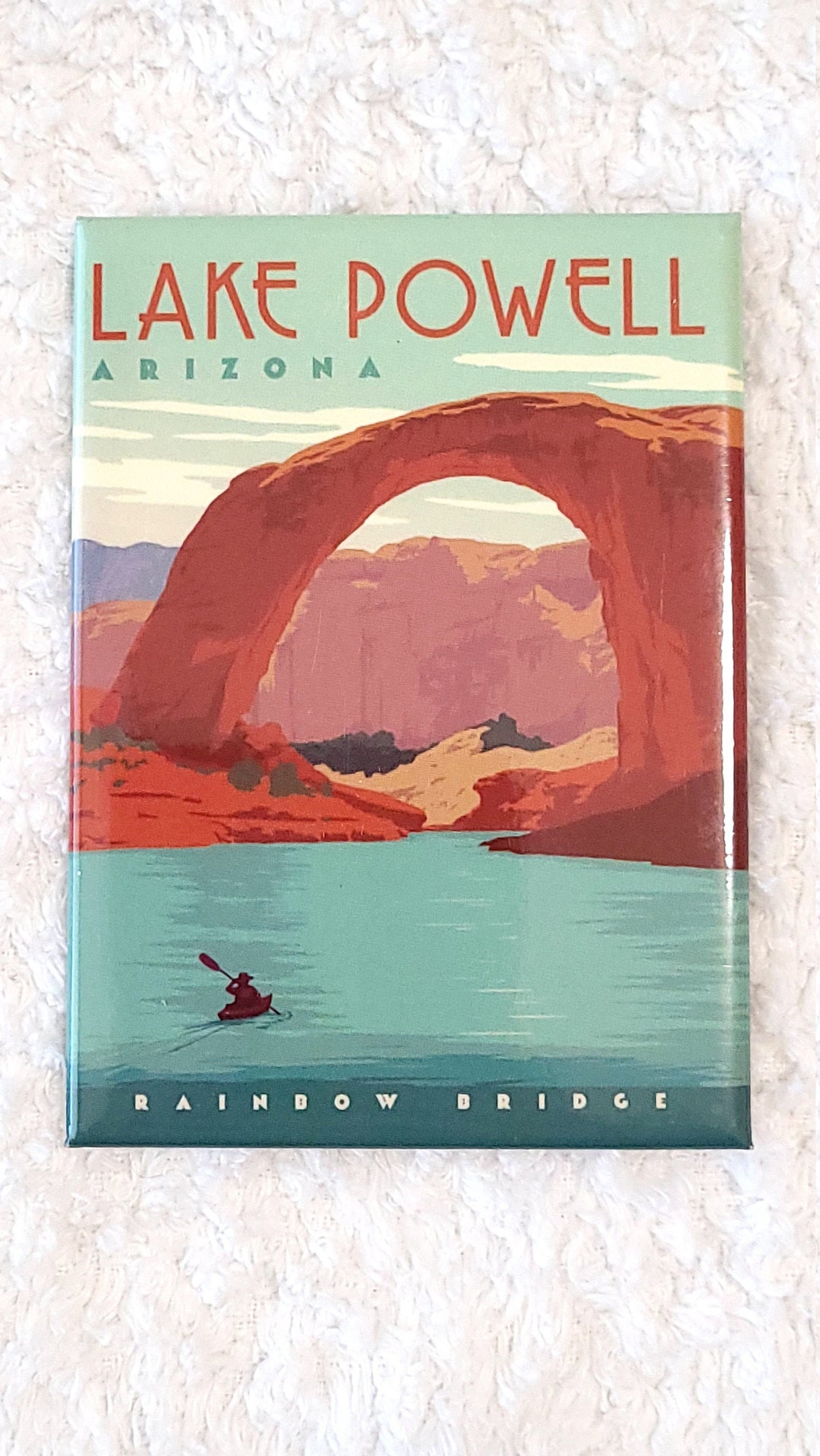 Lake Powell Rectangular Shape Magnet Decoration - Etsy