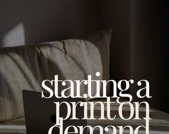 How-to Guide on Print-on-demand Business: Step-by-step Mobile Friendly Guide on Starting a POD ...