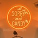 Sorry Out of Candy Neon Sign,custom Halloween Neon Sign,usb Neon Light ...