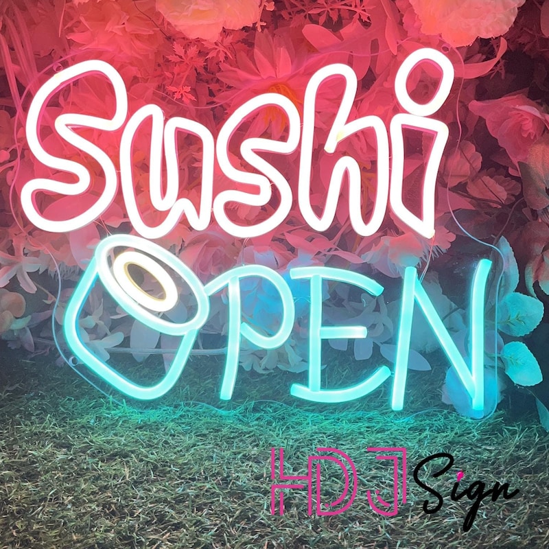 Sushi Neon Sign - Etsy