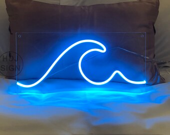 Neon Beach Sign | Etsy