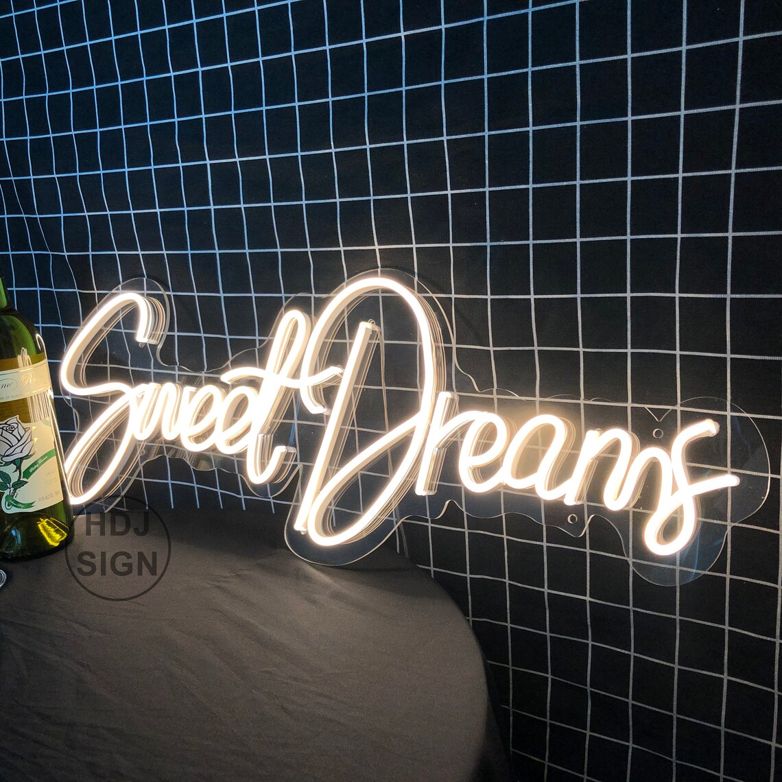 Custom Neon Sign Sweet Dreams LED Neon Sign Bedroom Light | Etsy