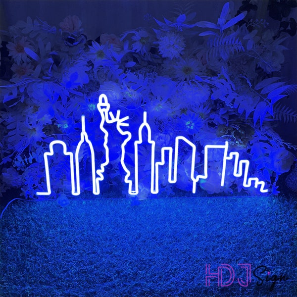 New York Skyline Light - Etsy