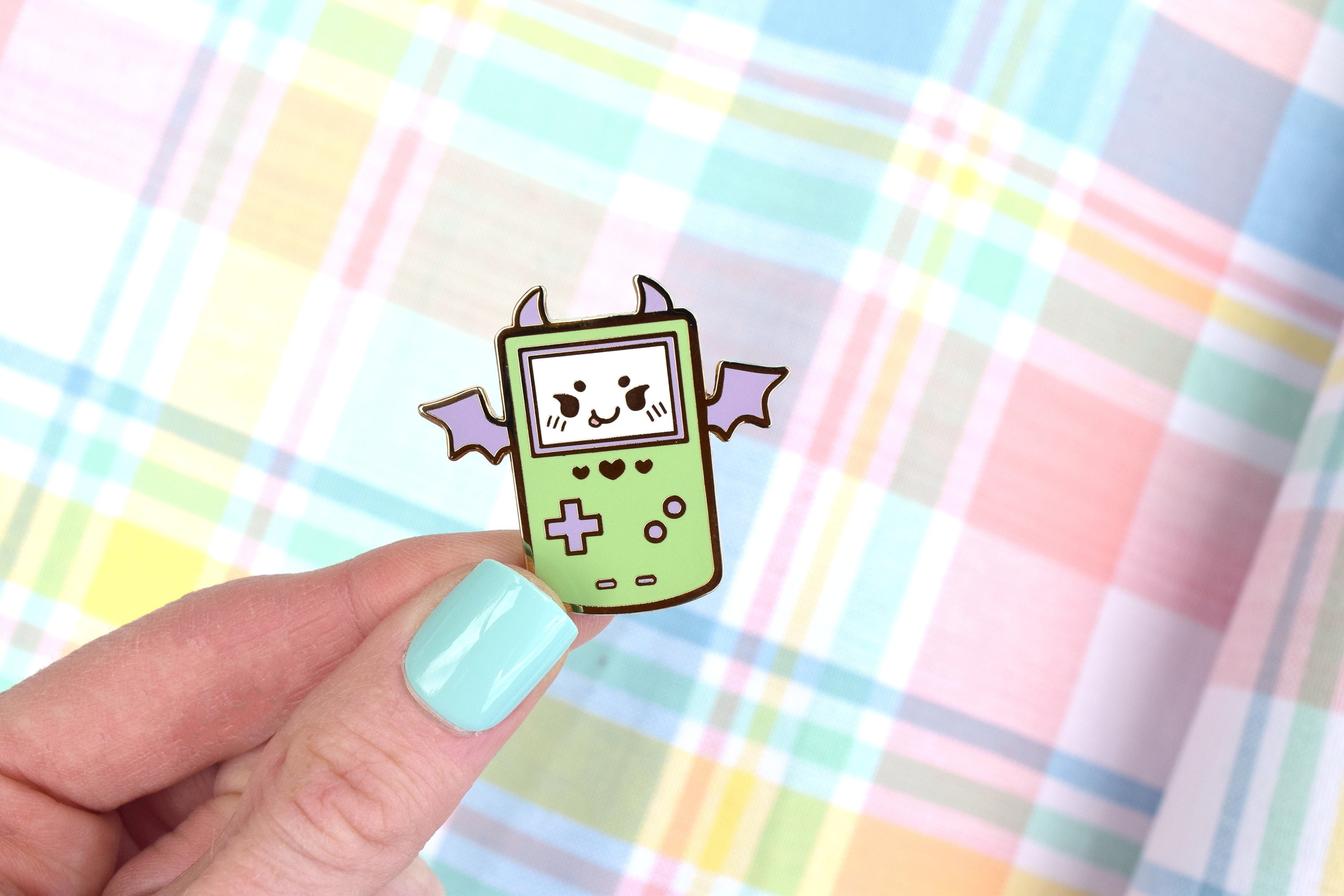 Gameboy Enamel Pin // Cute Kawaii Pastel Video Game Gamer Gift ...