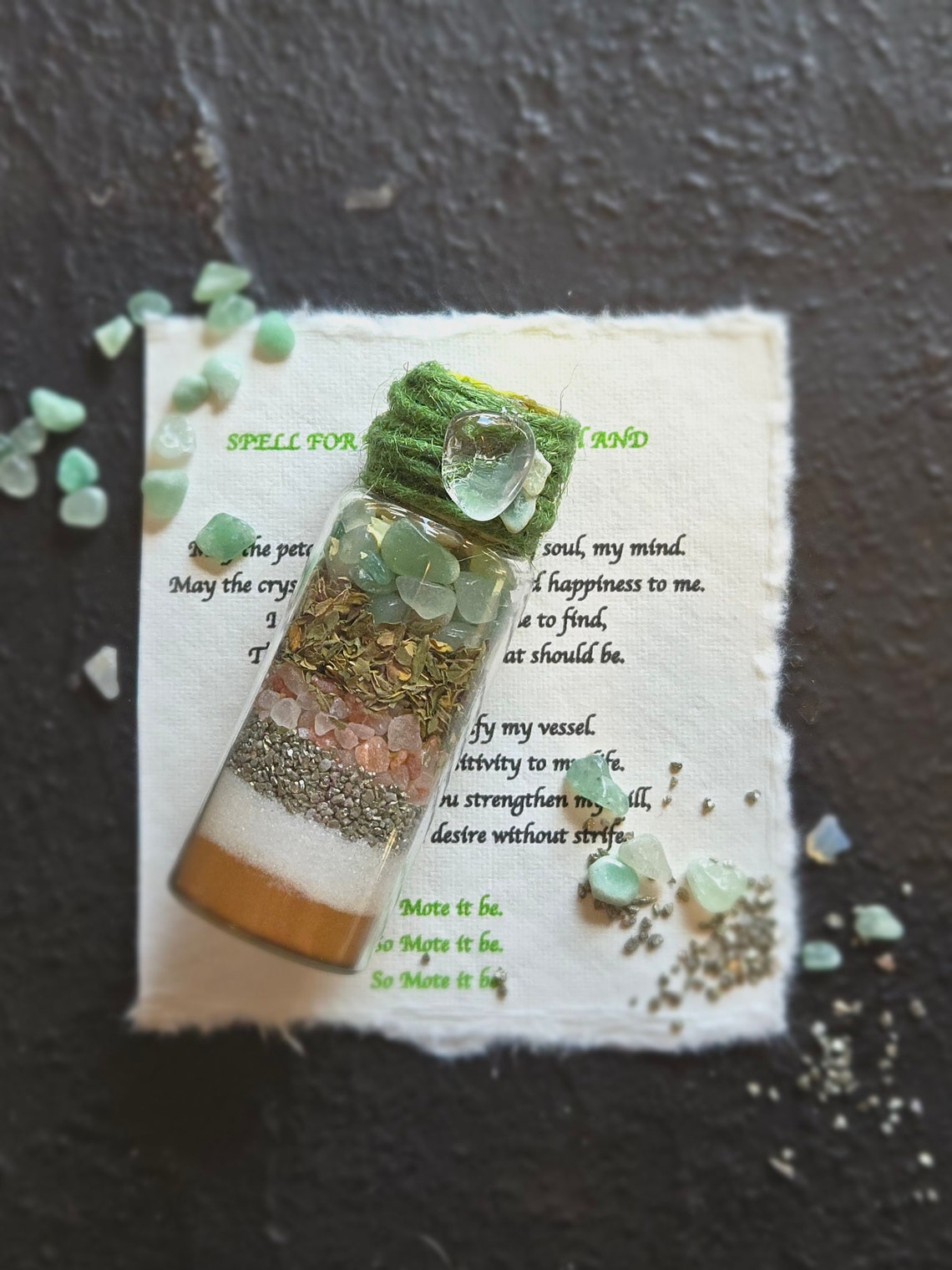 LUCKY ME: Money Luck Manifestation Spell Jar - Etsy