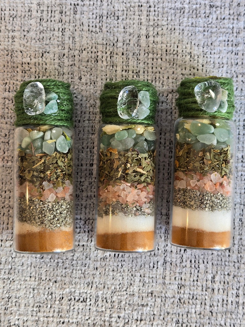 LUCKY ME: Money Luck Manifestation Spell Jar - Etsy