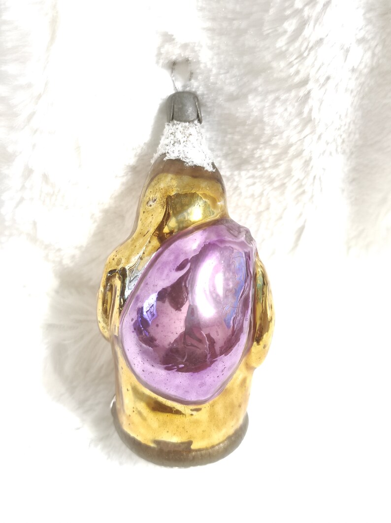 Vintage Rare Glass Christmas Ornament Santa Claus Decor - Etsy