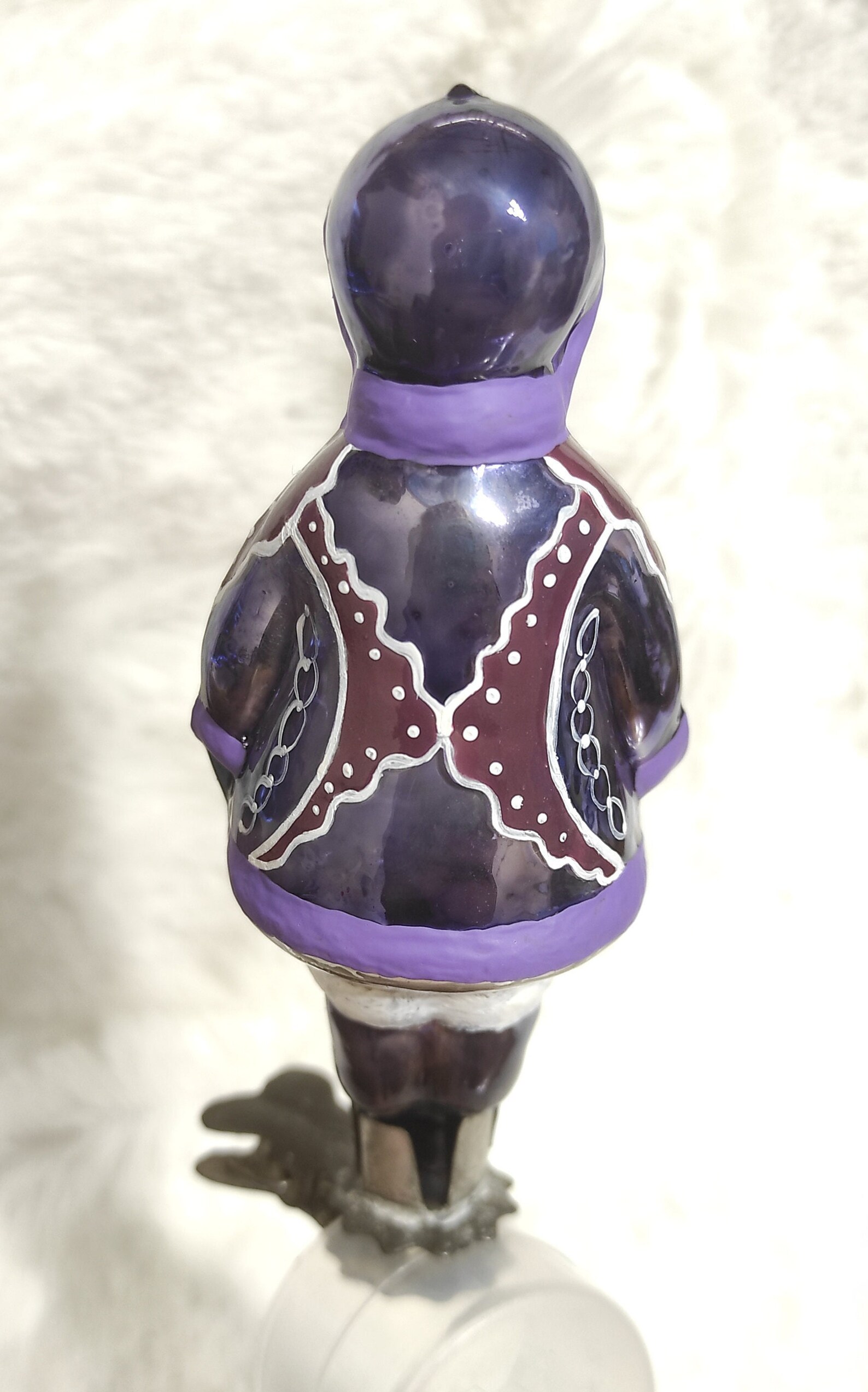 Vintage Glass Xmas Ornament Inuit Yakut Chukchi Eskimo Nordic Toy Decor ...