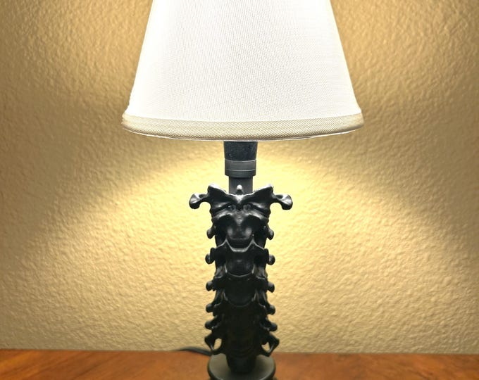 Spine Lamp - Black (small) - Etsy