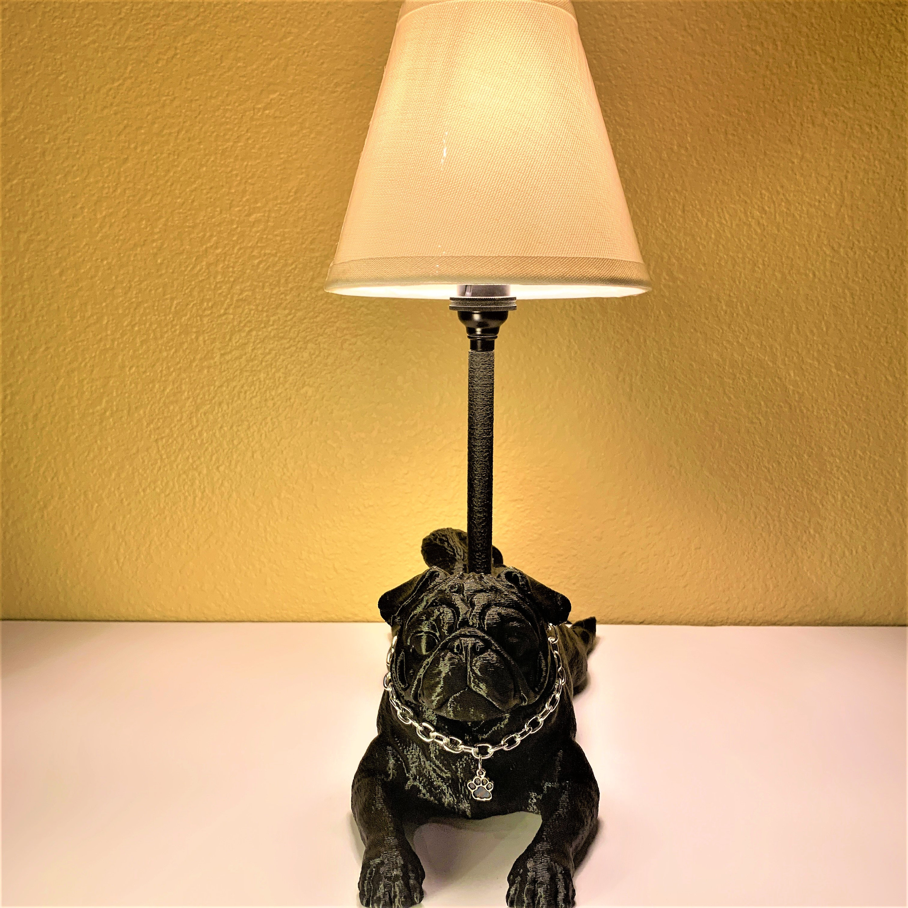 Pug Lamp