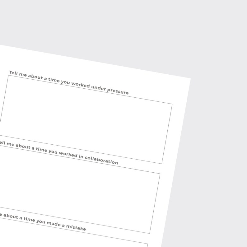 Job Interview Preparation Templates Printables Instant Digital - Etsy