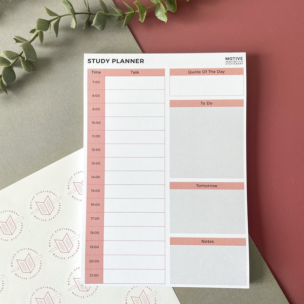 Study Planner - Etsy