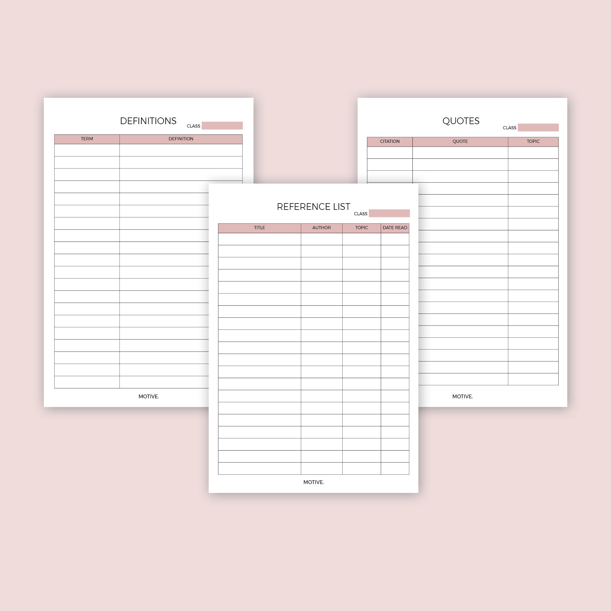 Student Exam Preparation Revision Resources A4 PDF Instant - Etsy UK