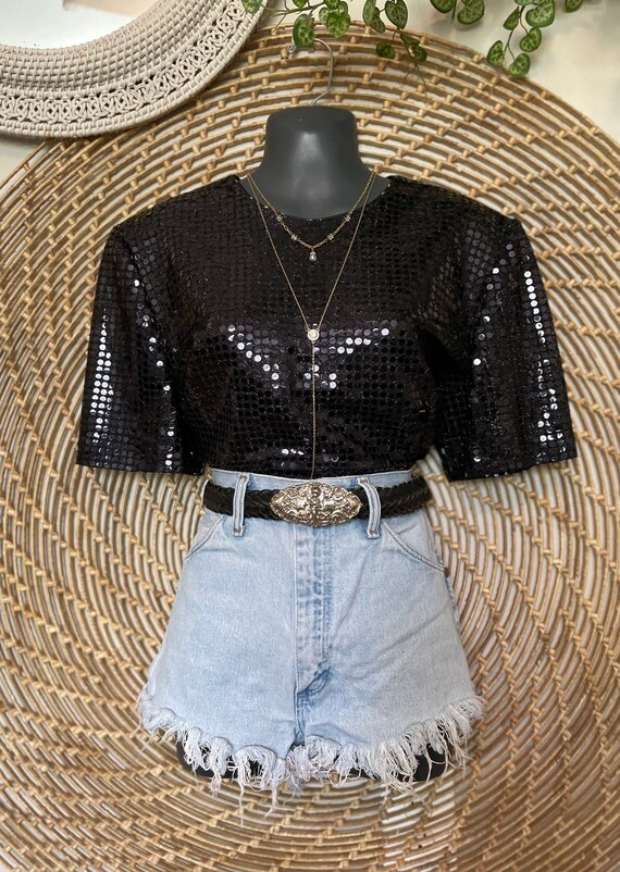 Vintage maximalist 80s black - Gem