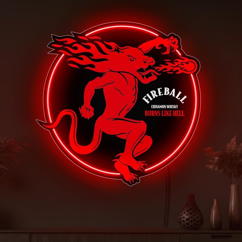 Fireball Led Signs - Etsy